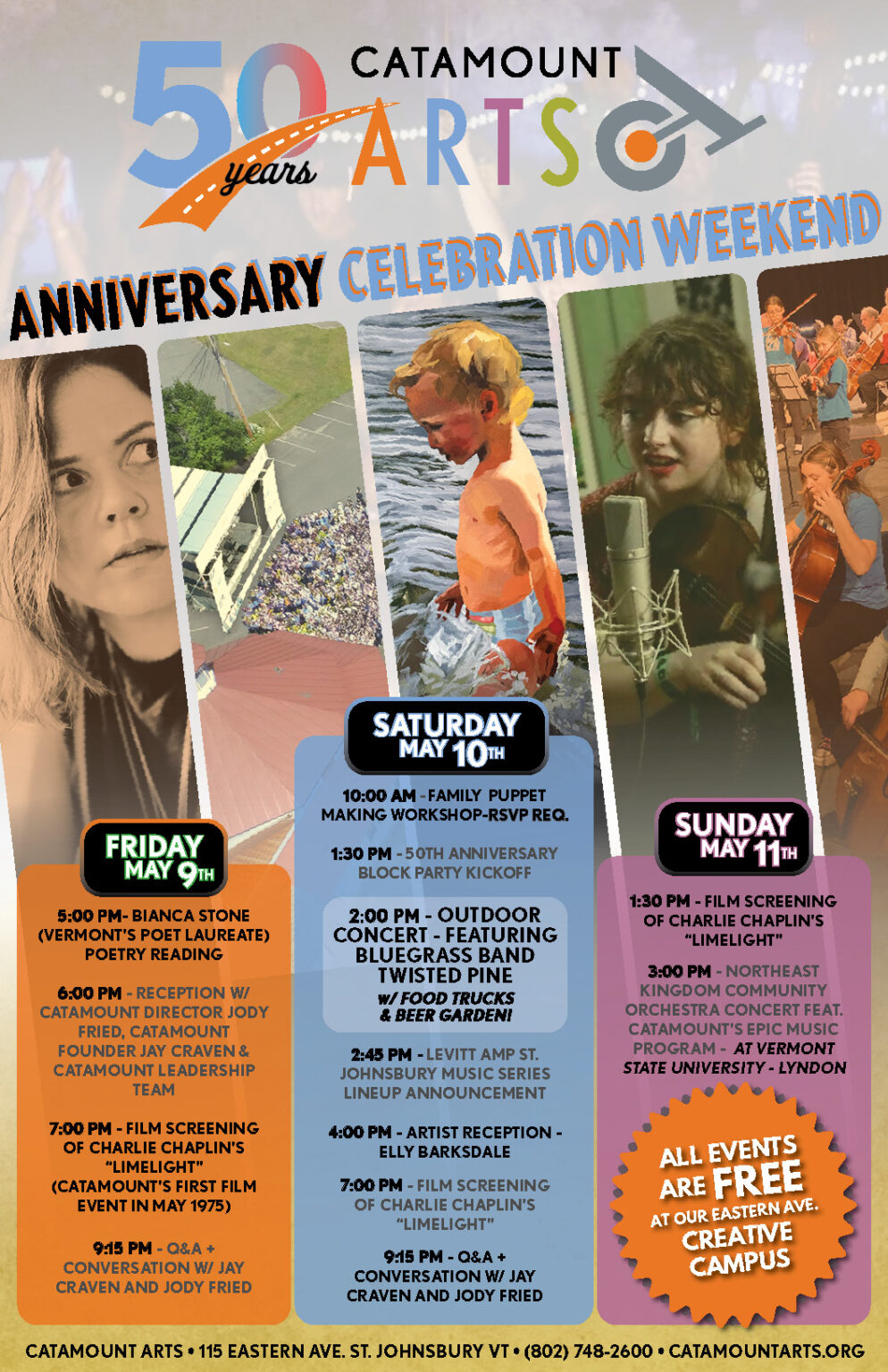 Catamount 50th Anniversary Celebration - Catamount Arts